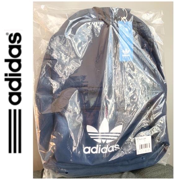 adidas | Bags | Nwt Adidas Originals Large Backpack Navy | Poshmark